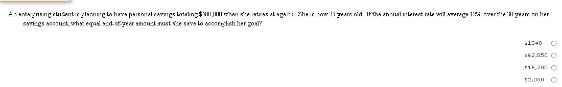 Solved An enterprising student is planning to have personal | Chegg.com