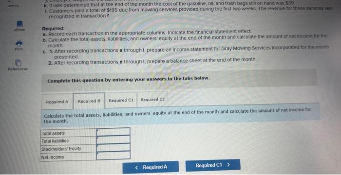 Solved Exercise 4-8 (Algo) Record transactions and calculate | Chegg.com