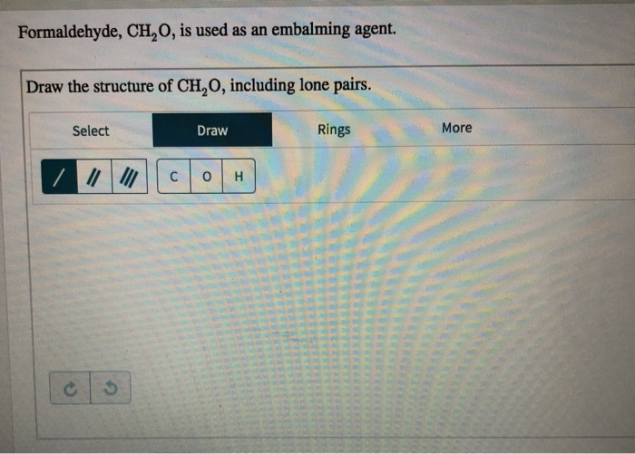 Solved Formaldehyde, CH, O, is used as an embalming agent. | Chegg.com