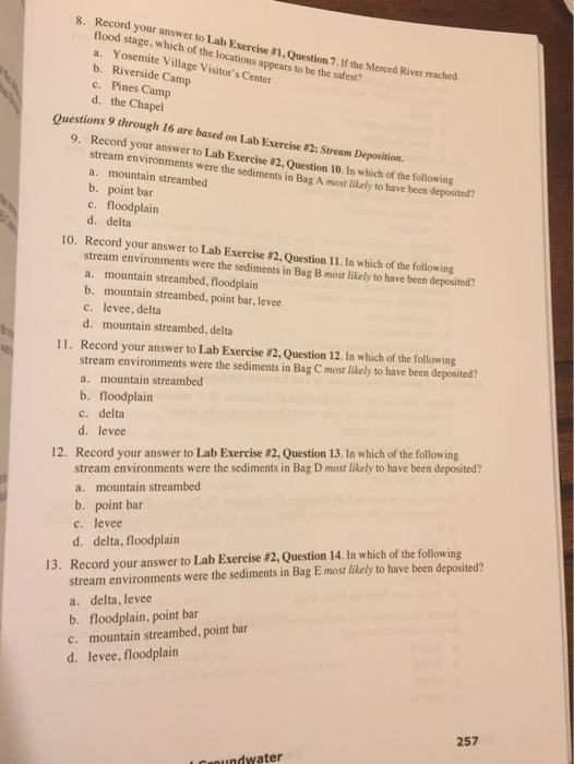 Solved Questions 2 through 8 are based on Lab Exercise #1: | Chegg.com
