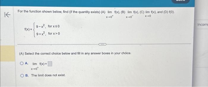 Solved For the function shown below, find (f the quantity | Chegg.com