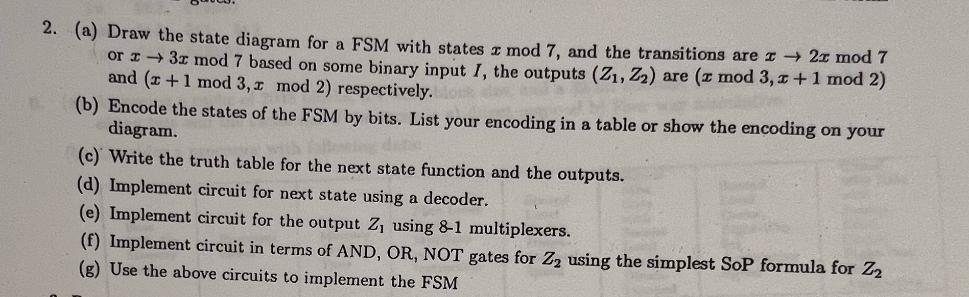 Show work and solve | Chegg.com