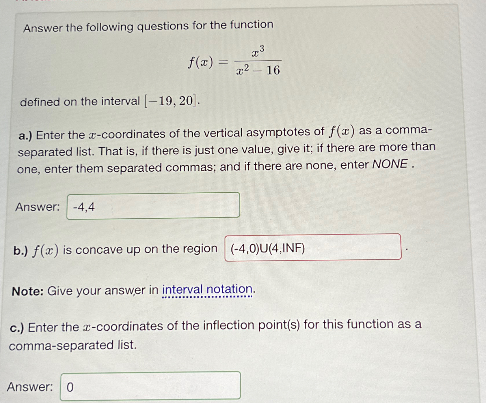 Solved Answer the following questions for the | Chegg.com