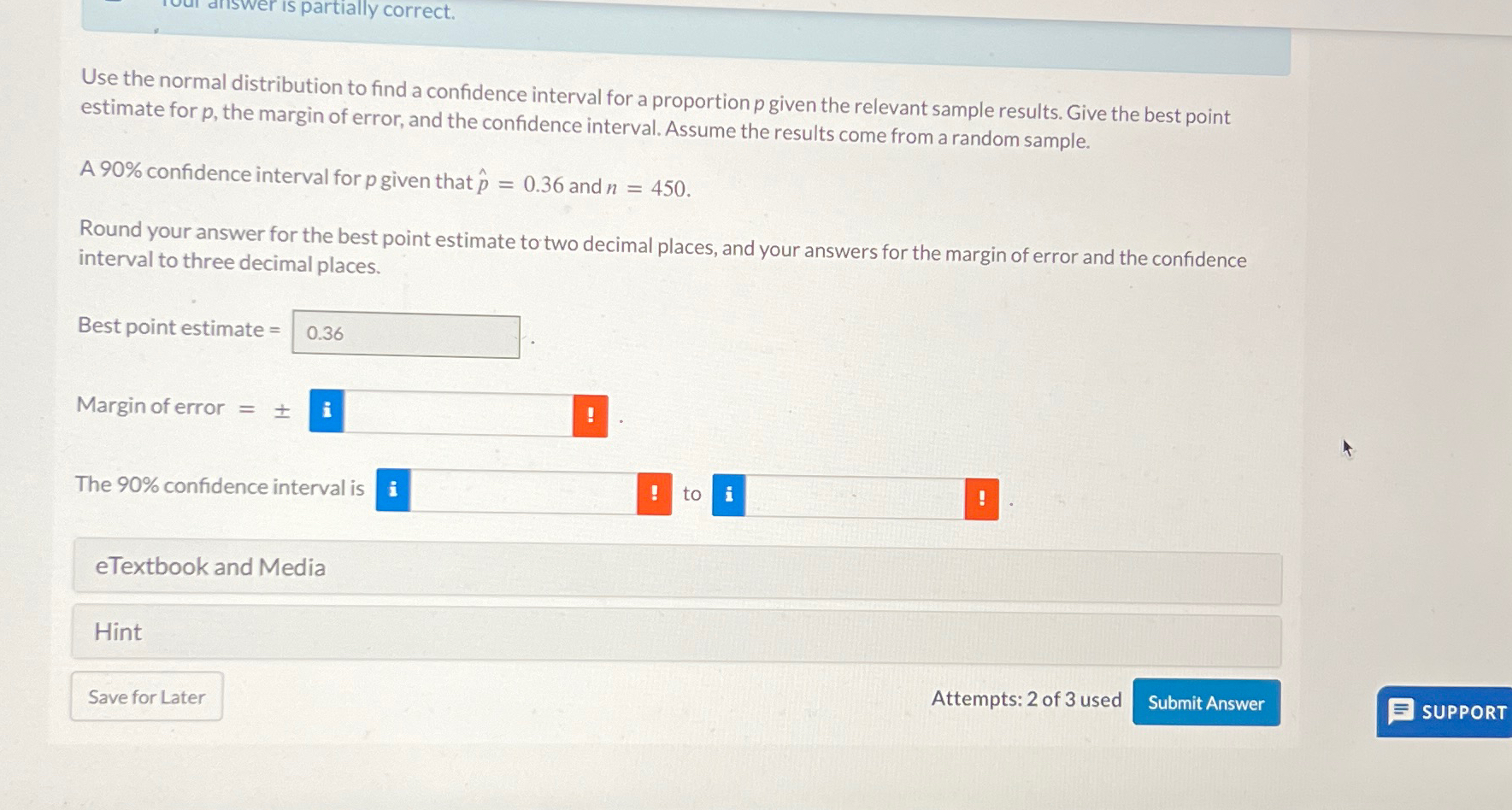 Solved Use the normal distribution to find a confidence | Chegg.com