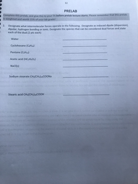 Solved PRELAB complete this prelab, and give this to your TA | Chegg.com