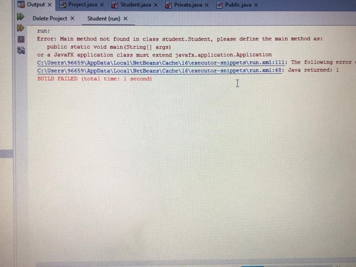 Solved private String name? private String ID ptivate int | Chegg.com Solved private String name? private String ID ptivate int | Chegg.com