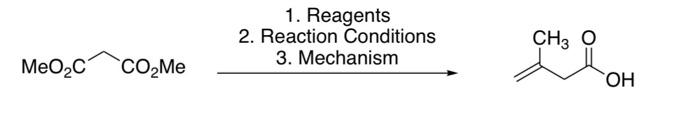 Solved Provide reagents reaction conditions and mechanism | Chegg.com