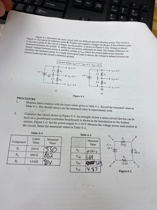 Solved TA Figure 4-1 st the same circuit with two different | Chegg.com
