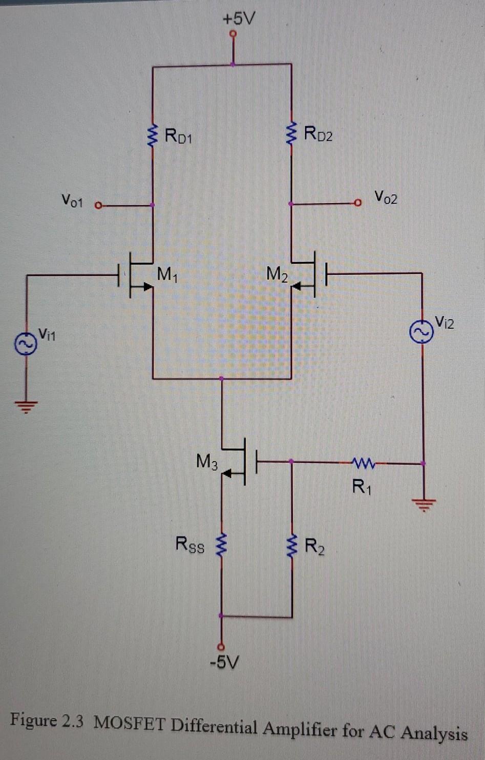 AC DESIGN 1. Construct the circuit shown in Figure | Chegg.com