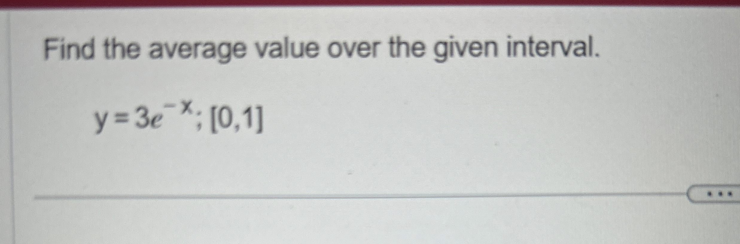 Solved Find the average value over the given | Chegg.com