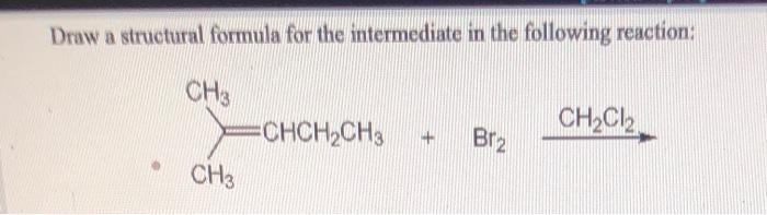 Solved Draw a structural formula for the major organic | Chegg.com