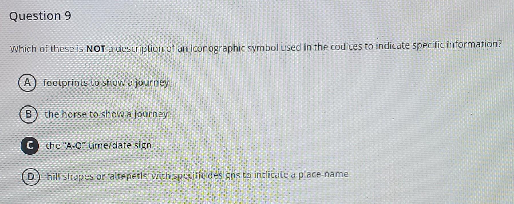 Solved Question 9 Which of these is NOT a description of an | Chegg.com