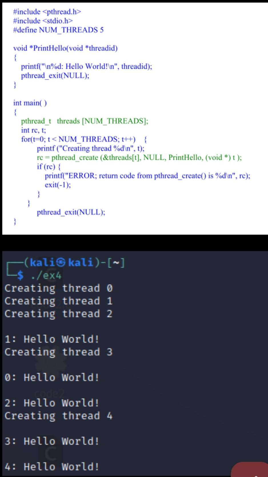 Solved can someone please explain the output? | Chegg.com
