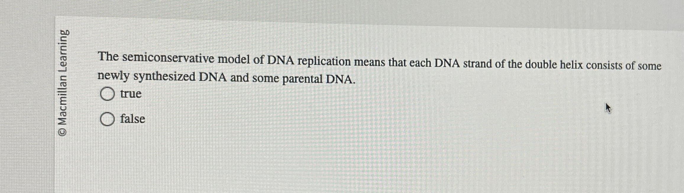 High Quality SOLUTION The semiconservative model of DNA replication ...