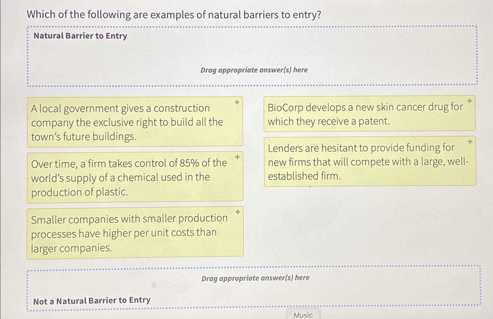 Solved Which of the following are examples of natural | Chegg.com