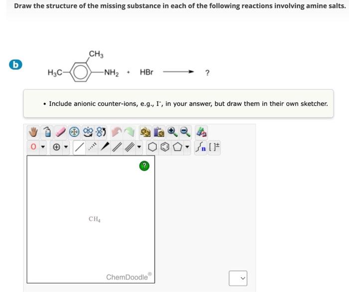Solved Draw the structure of the missing substance in each | Chegg.com