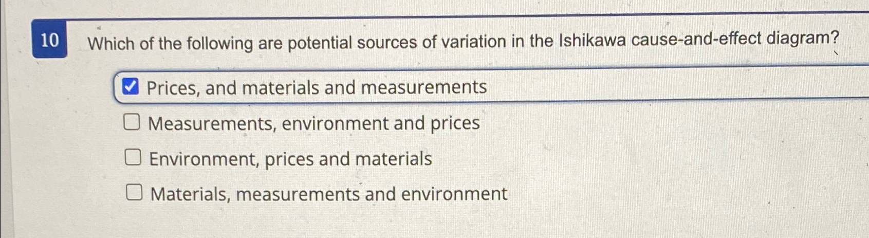Solved 10 ﻿Which of the following are potential sources of | Chegg.com