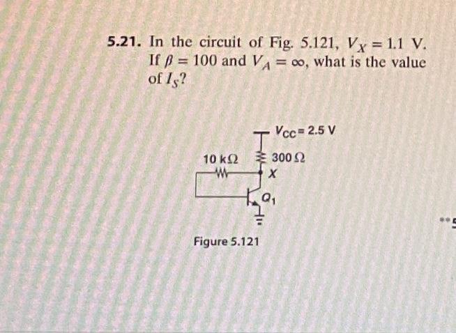 Solved 5.7. Compute the bias point of the circuits depicted | Chegg.com