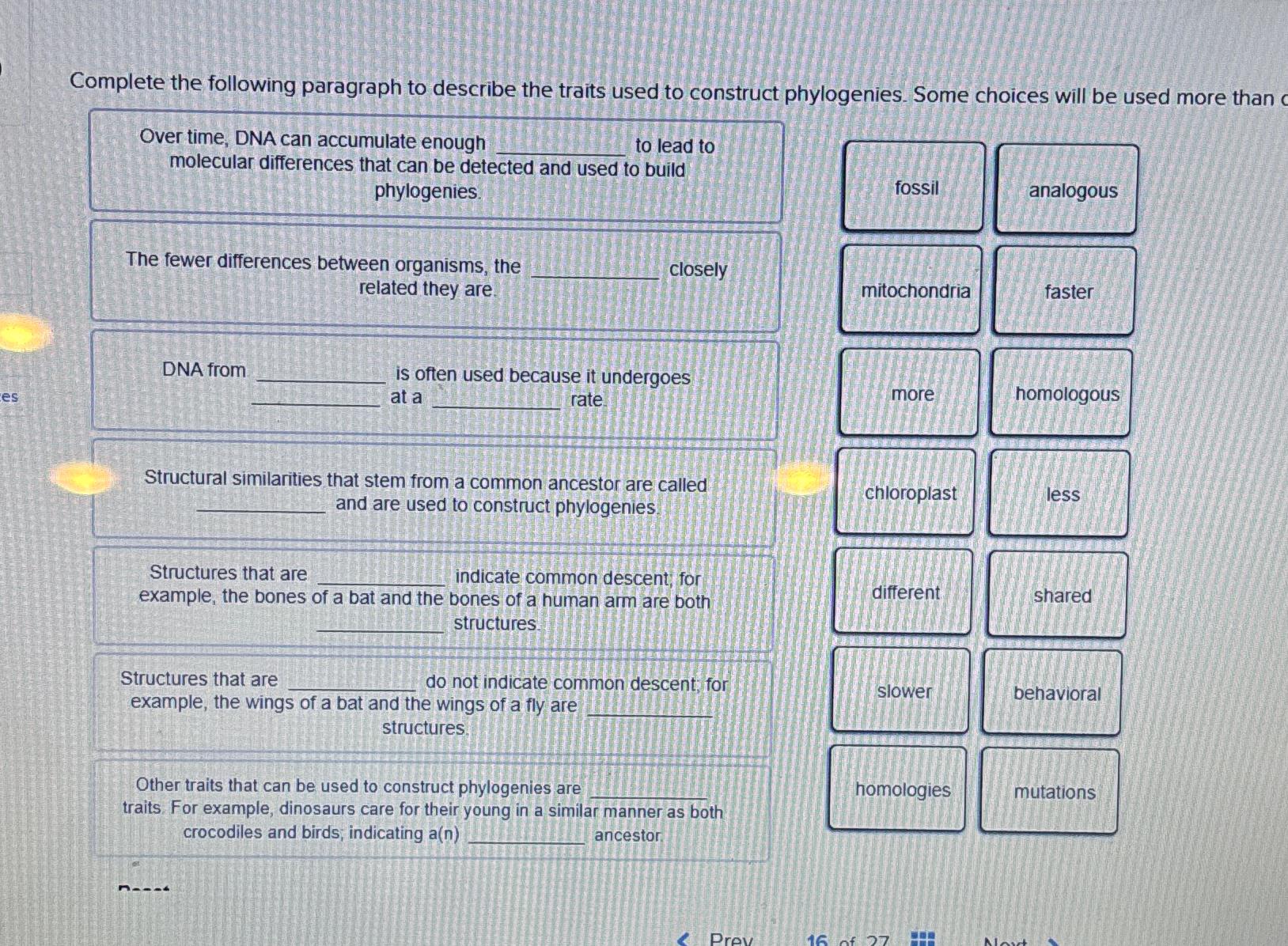 Solved Complete the following paragraph to describe the | Chegg.com