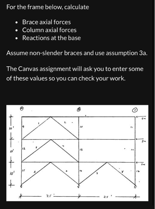 Solved Hi please show in detail how to solve the brace axial | Chegg.com