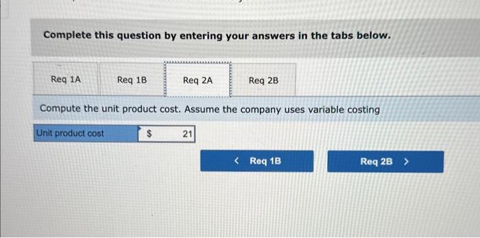 Solved Exercise 6-6 (Algo) Variable and Absorption Costing | Chegg.com