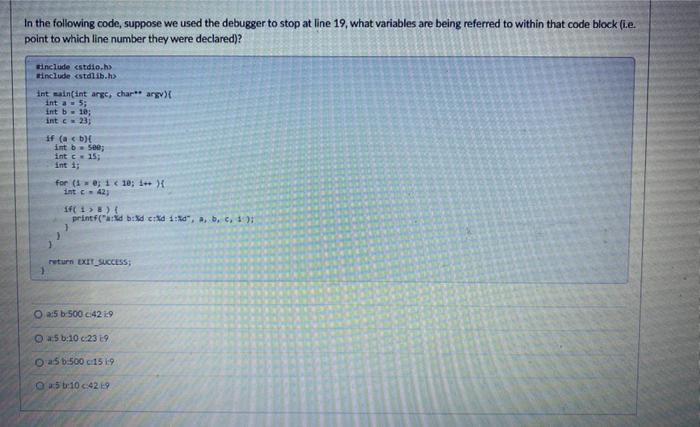 Solved What is the output of the following code? Hinclude | Chegg.com