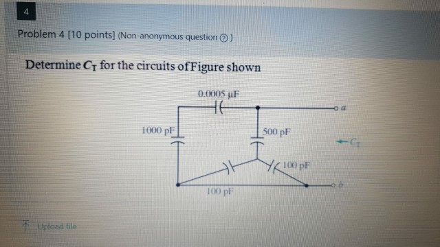 Solved Problem 4 [10 points] (Non-anonymous question ) | Chegg.com