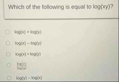 Solved Which of the following is equal to | Chegg.com