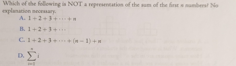 Solved Which of the following is NOT a representation of the | Chegg.com