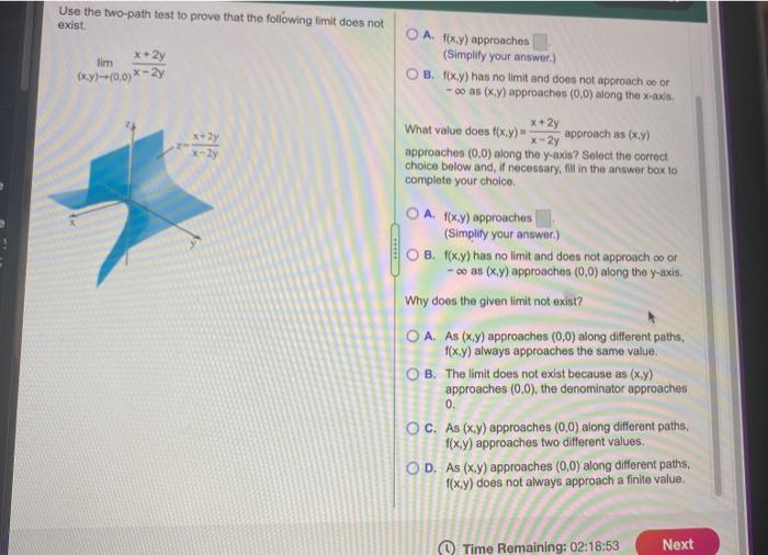 Solved Use the two-path test to prove that the following | Chegg.com