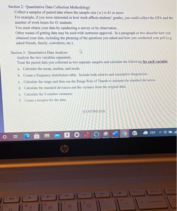 MTH 143 270 - Computer Project 2 Due Date: July 13, | Chegg.com