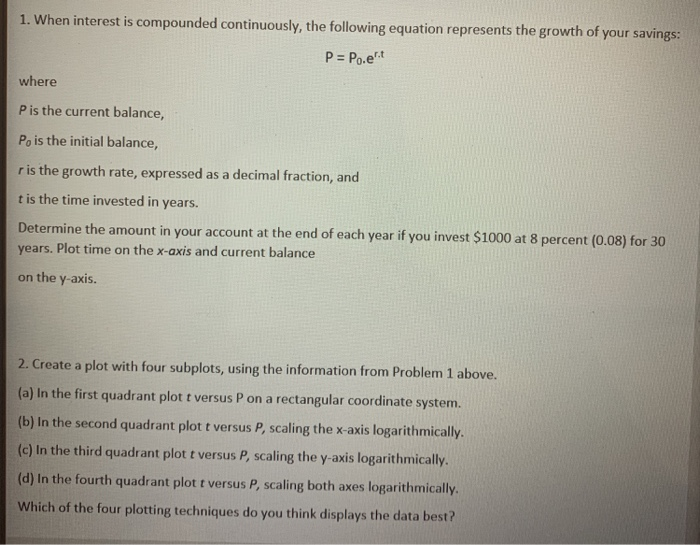 Solved Hello I Need The Question 2 To Be Solved Using Octave