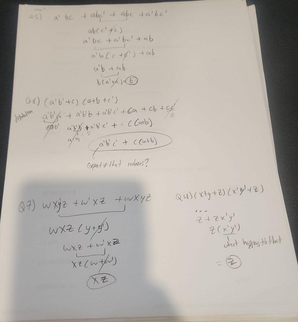 Solved please check questions 4-7 ﻿and correct me telling me | Chegg.com