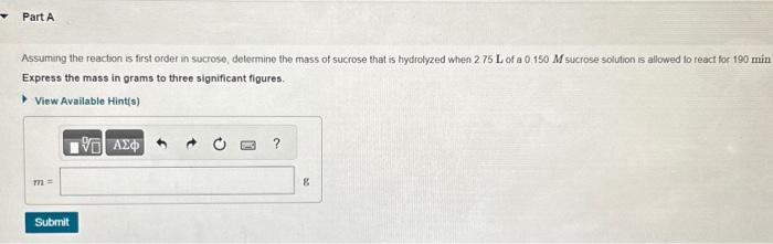 Solved MISSED THIS? Watch KCV: The Integrated Rate Law IWE: | Chegg.com