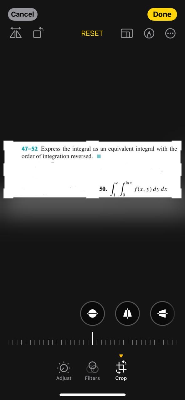 Solved 47-52 ﻿Express the integral as an equivalent integral | Chegg.com