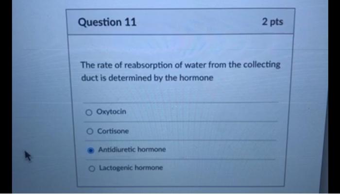 Solved Question 10 2 pts The precursor substance pepsinogen | Chegg.com