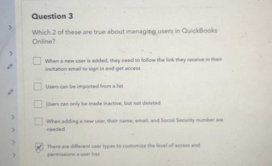 Solved Question 3Which 2 ﻿of these are true about managing | Chegg.com