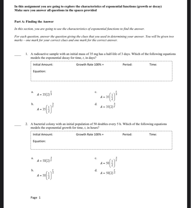 Solved In this assignment you are going to explore the | Chegg.com