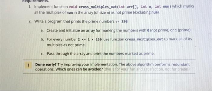 Solved Ex . Prime Numbers ( points) You will implement in | Chegg.com