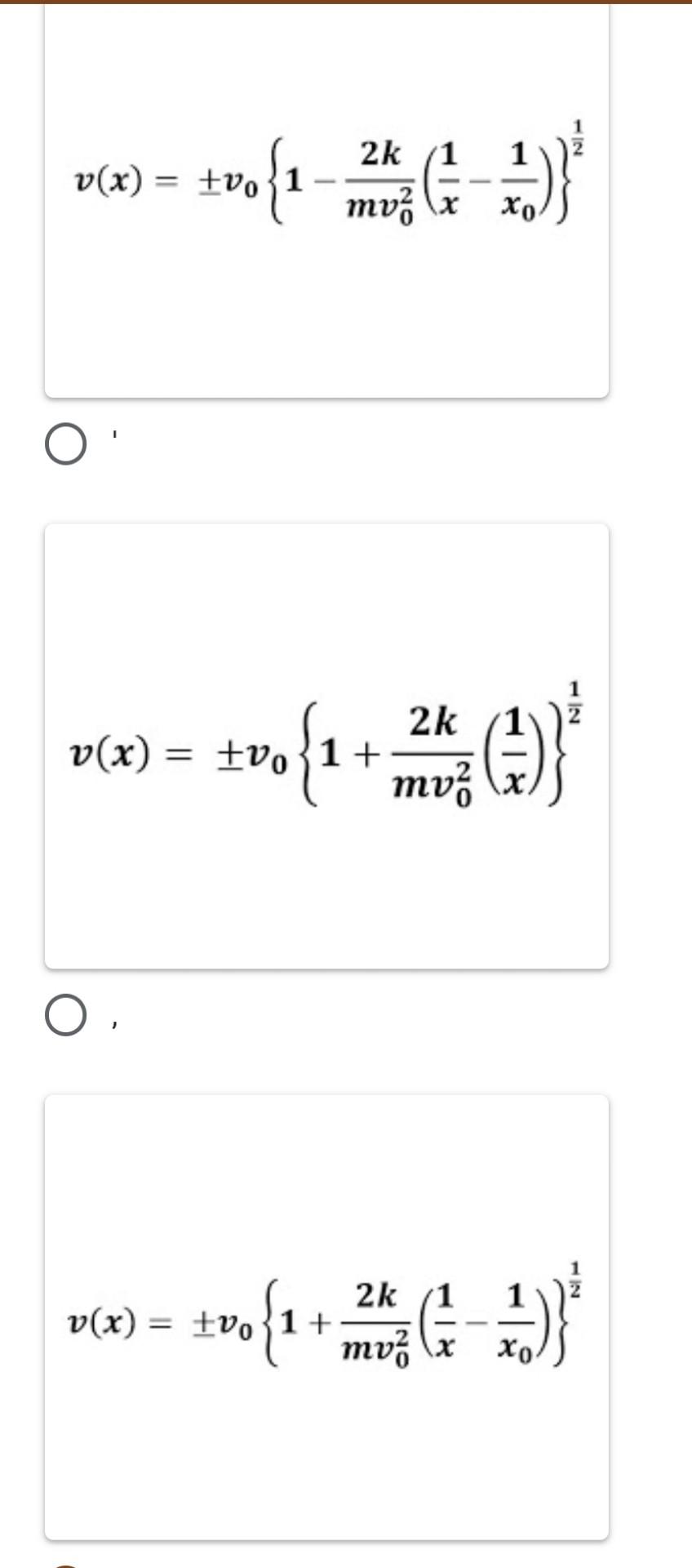 Solved A particle in an attractive inverse-square force | Chegg.com