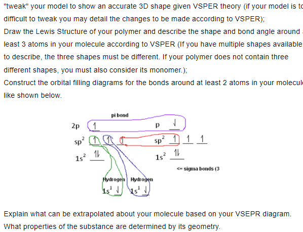 Solved "tweak" your model to show an accurate 3D shape given | Chegg.com