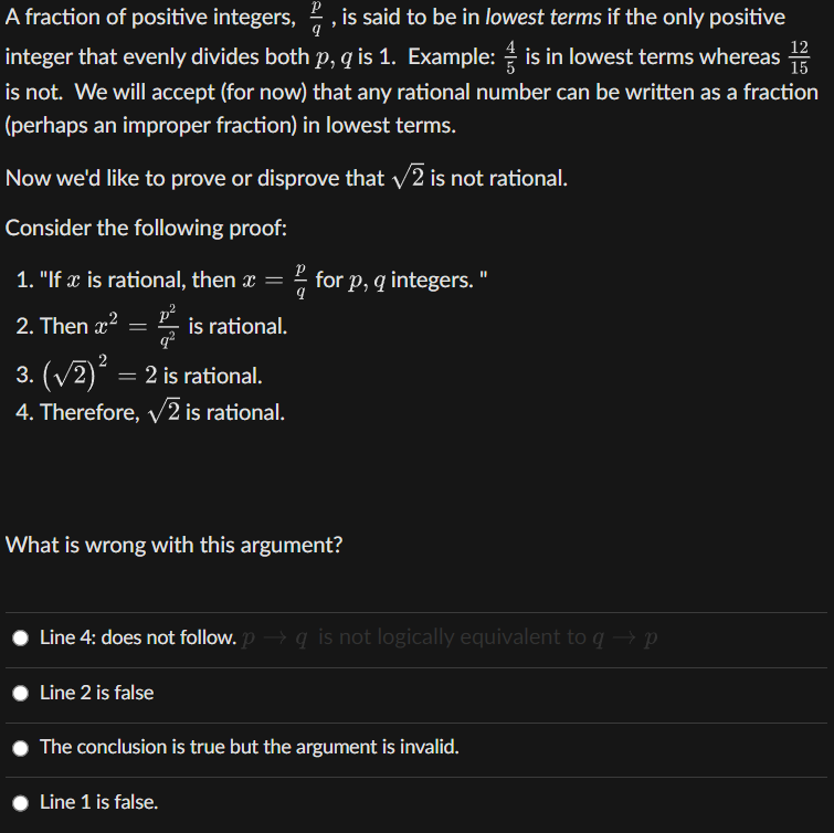 Solved A fraction of positive integers, pq, ﻿is said to be | Chegg.com