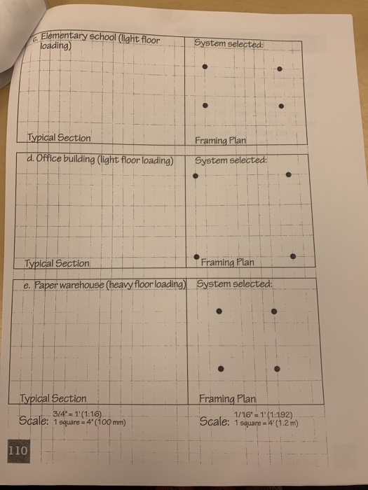 Sitecast Concrete Framing Systems 1. For each | Chegg.com