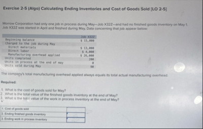 Solved Exercise 2-5 (Algo) ﻿Calculating Ending Inventories | Chegg.com
