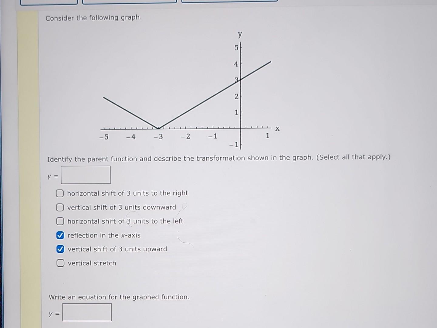 Solved Consider the following graph. Identify the parent | Chegg.com