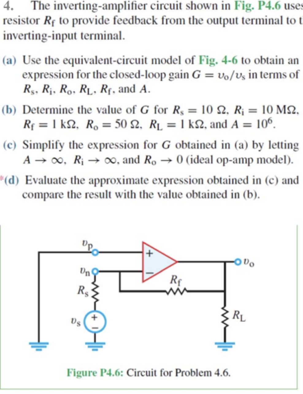 Draw the equivalent circuit diagram and solve part B | Chegg.com Draw the equivalent circuit diagram and solve part B | Chegg.com