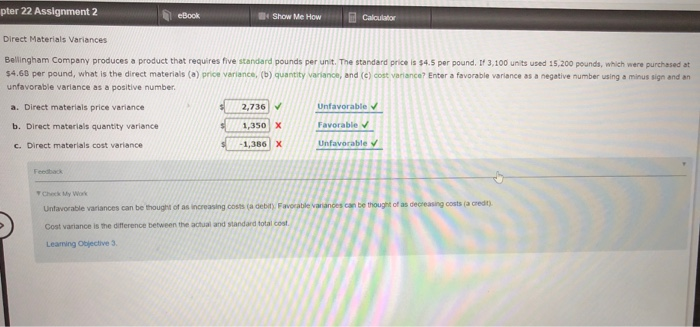 Solved pter 22 Assignment 2 eBook Show Me How Calculator | Chegg.com Solved pter 22 Assignment 2 eBook Show Me How Calculator | Chegg.com