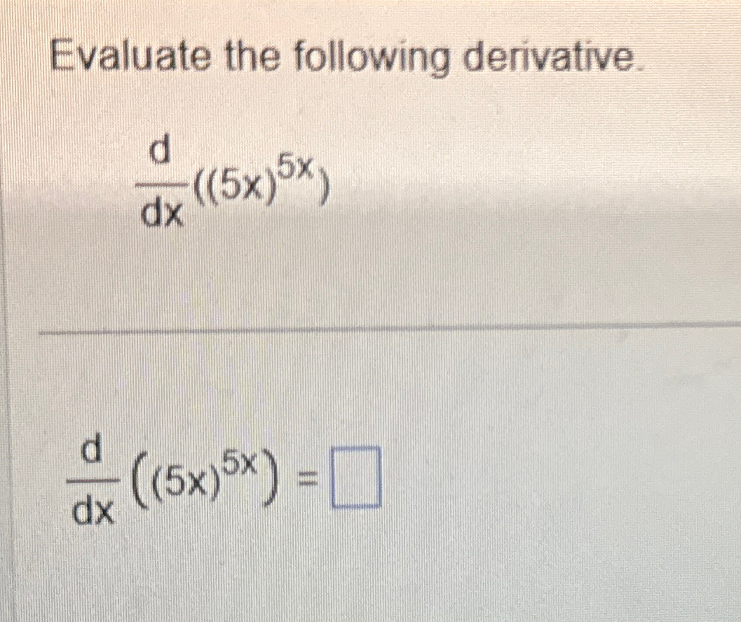 Solved Evaluate the following | Chegg.com