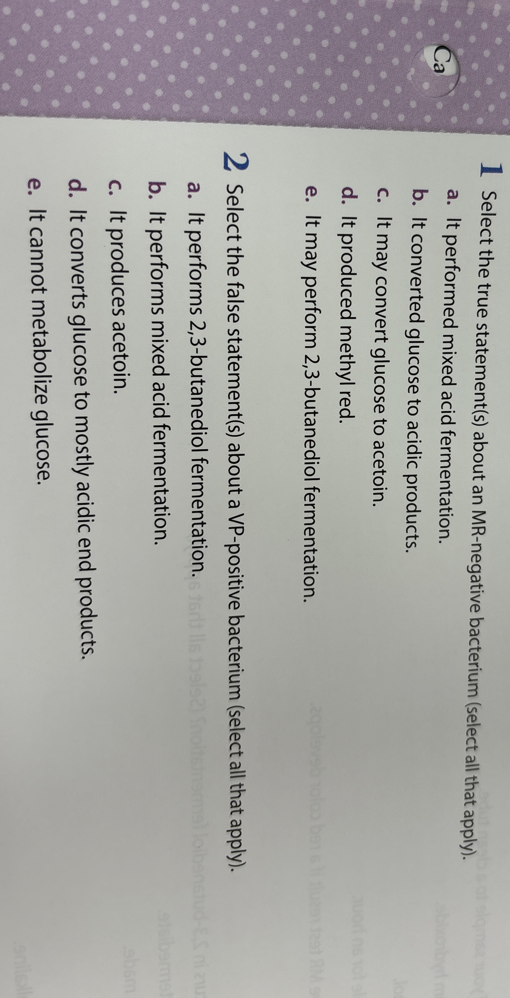 Solved 1 ﻿Select the true statement(s) ﻿about an MR-negative | Chegg.com