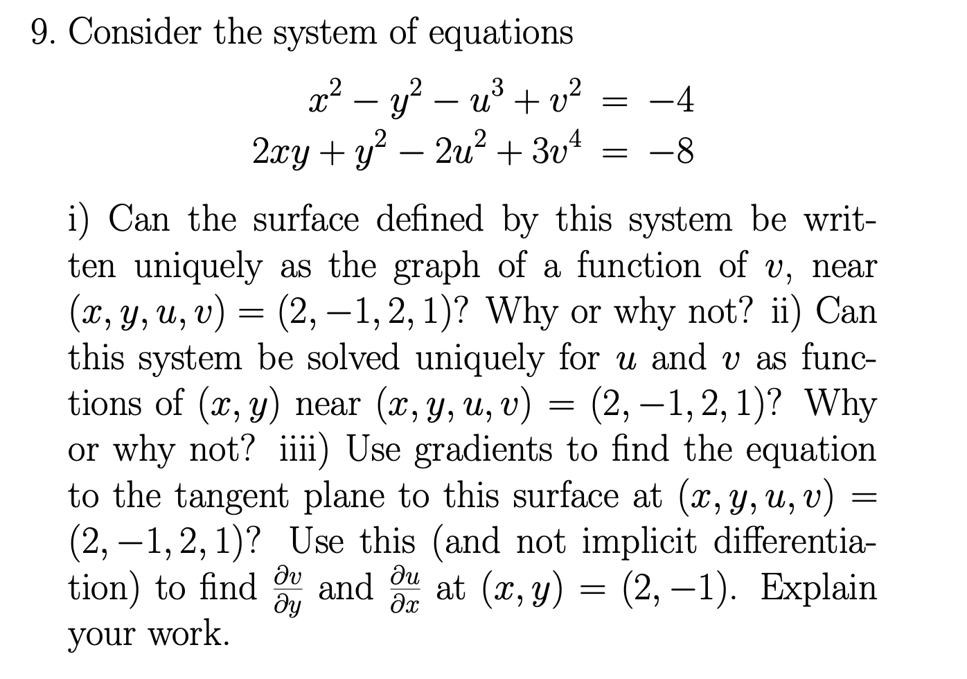 Solved Consider the system of | Chegg.com